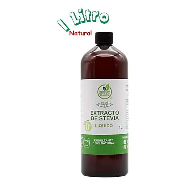 Endulzante Stevia Líquida Natural Concentrada Green Concept 1lt ...