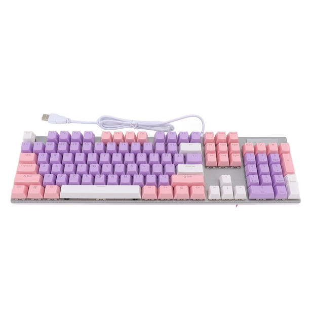 Key Mechanical Keyboard,Mechanical Keyboard 104 Key Backlit Keyboard ...