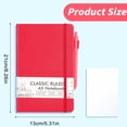 A5 Hardcover Business Ruled Lined Journal With Pen Holder, 120 GSM ...