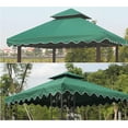 Replacement Canopy Top Cover for 10'X10' Gazebo, Double Tiers for ...