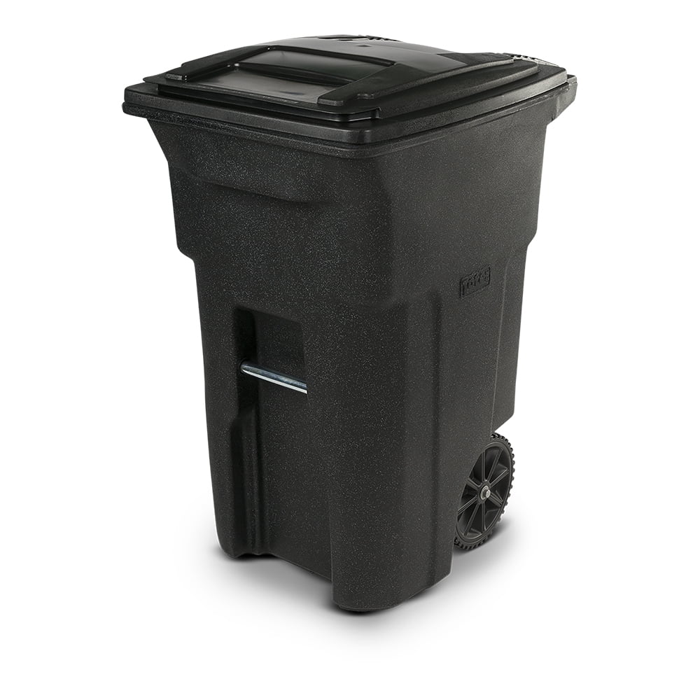 Toter 64 Gal. Trash Can Blackstone with Wheels and Lid – BrickSeek