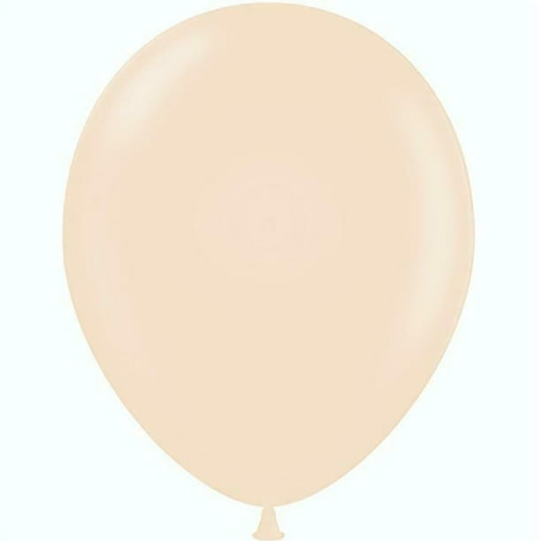 12 Tuftex Blush Latex Balloons 17" - Walmart.com