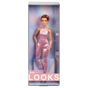 Barbie Looks No. 24 Collectible Doll with Brown Hair and Modern Y2K ...