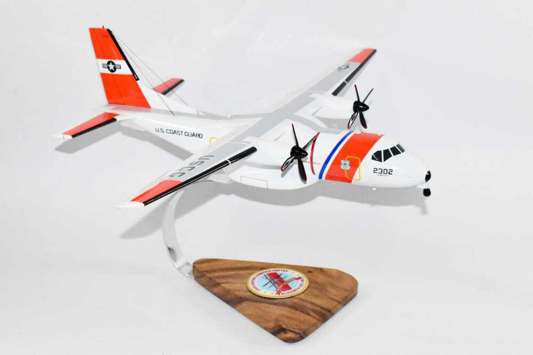 US Coast Guard Elizabeth City HC-144 Ocean Sentry Model - Walmart.com