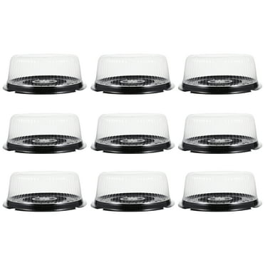 Inline Plastics 1010BK EZ Open Container for 10 Inch Round Double-Layer ...