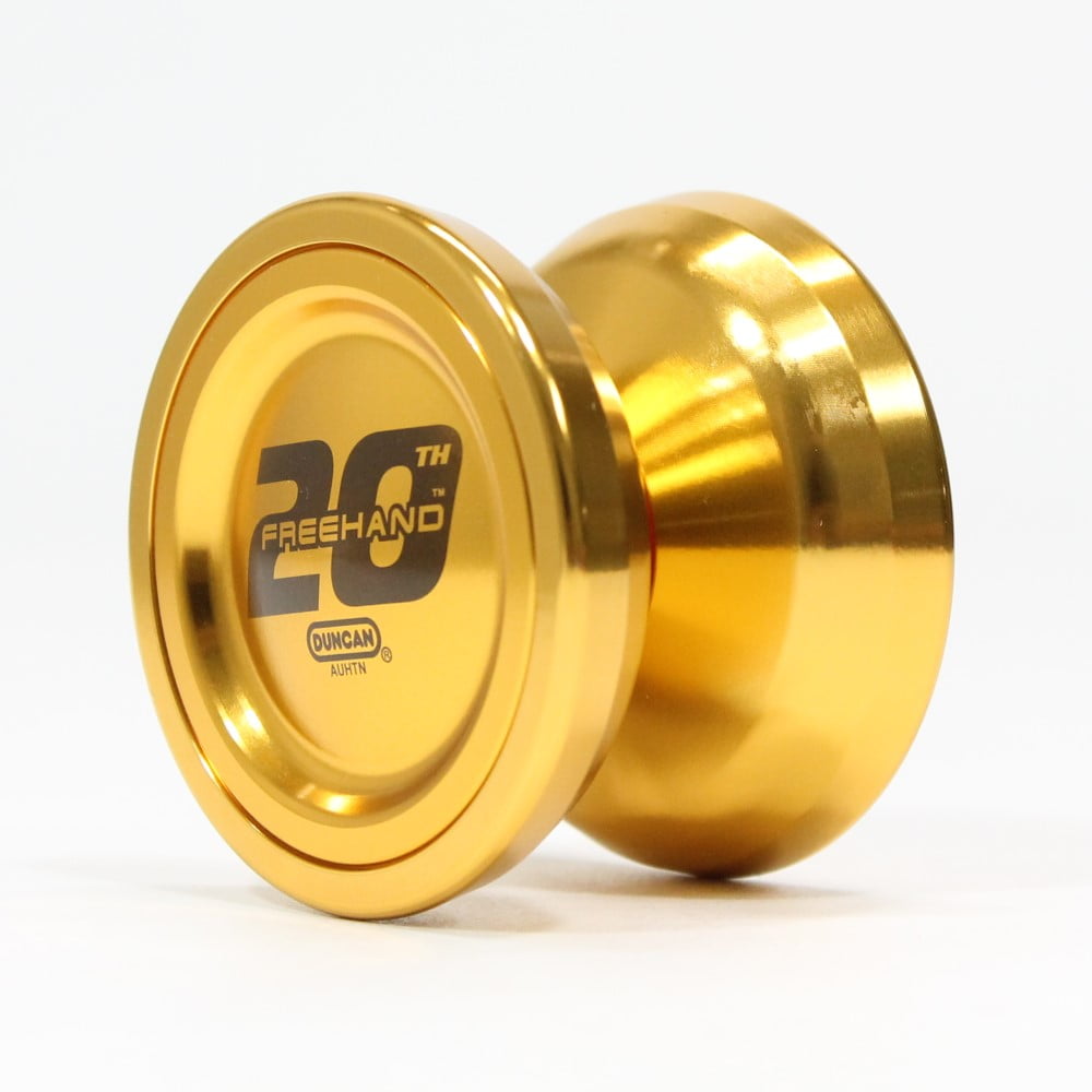 Duncan Toys Freehand Aluminum Yo-Yo 20th Anniversary, Unresponsive Pro ...