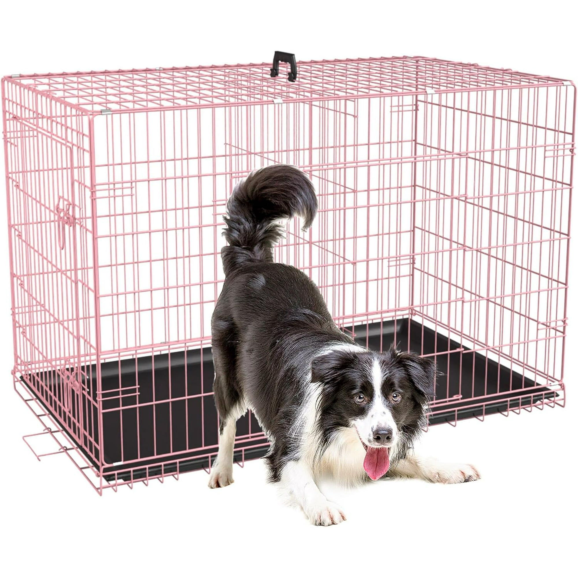 Click here for Fdw Xl Dog Crate Dog Kennel Cage  Double Door  42... prices