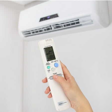 Air Conditioner Remote Control, 10m White Air Conditioner Controller ...