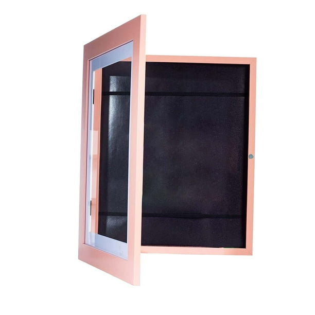 Front Opening with Glass Horizontal and Vertical Display 8x12 Wooden ...