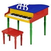 Kids Piano - 30 Key Mini Grand Piano for Beginners with Stand, Bench ...