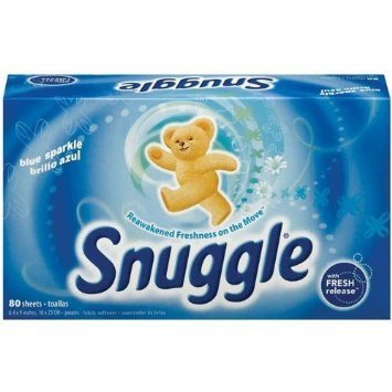 Snuggle Fabric Softener Sheets - 80.0 Sheets (Pack of 12) - Walmart.com
