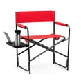 Ozark Trail Director Chair with Side Table, Red - Walmart.com