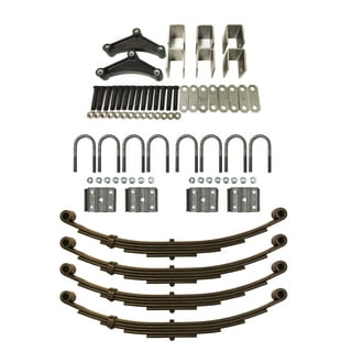 S10 10-Bolt Rear Axle Retrofit Leaf Spring Mount Kit, 8 Inch Bolts ...