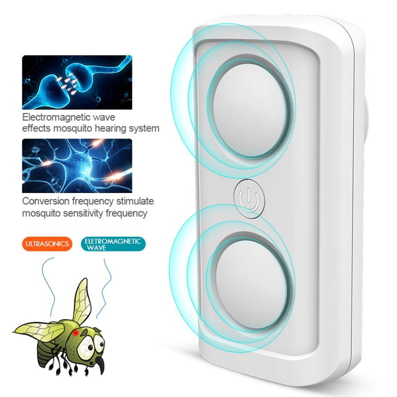 Electromagnetic Ultrasonic Pest Repeller Plug-In Electronic Repellent ...