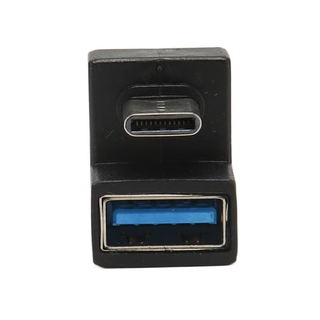 U Shape Type C Male To USB Female Adapter, USB Type C U Shape Extension ...