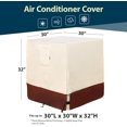 Air Conditioner Cover for Outside Units-Heavy Duty 600D AC Cover for ...