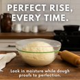 20 Bowl Covers - Reusable Plastic Food Covers with Elastic, Ideal for ...