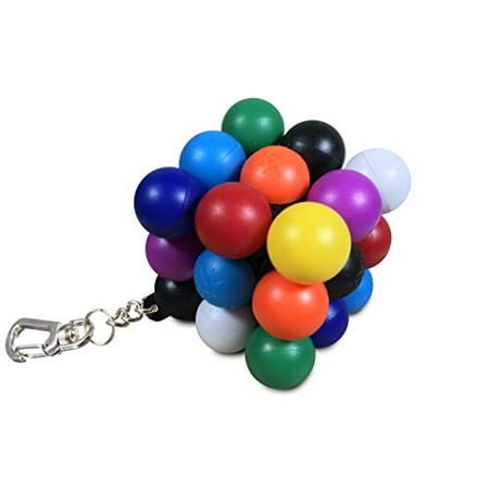 Mini MOLECUBE Keychain by Mefferts- Speed Cube, One-Player Games, Twisty Puzzle, Brain Teasers ...