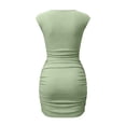 aohooy Womens Going Out Mini Dress Summer Party Club Bodycon Dresses ...
