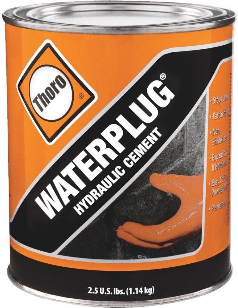 Thoro T5001 Quart Waterplug Hydraulic Cement - Walmart.com