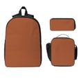 3pcs Casual Daypack 17 Inch Backpack Set Bookbag+Pencil Case+Lunch Bag ...