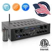 Pyle PTA44BT.5 - Home Audio Amplifier, 4-Ch. Audio Source Stereo ...