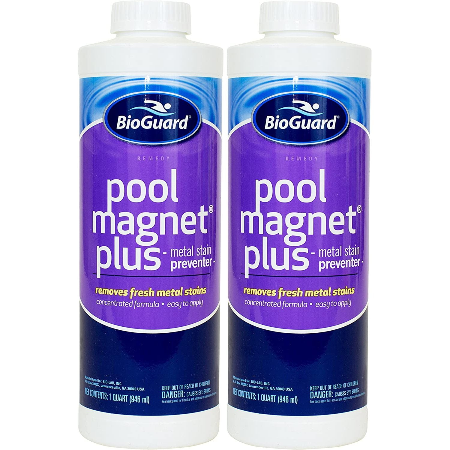 BioGuard Pool Magnet Plus - Copper Metal Chemical Clear, Prevents ...
