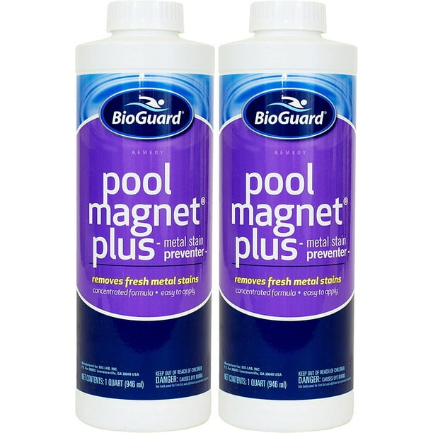 BioGuard Pool Magnet Plus (1 qt) (2 Pack) - Walmart.com