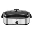 Extra Large 14QT Roaster Oven with Self-Basting Lid, Quickly Roasts an ...