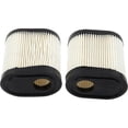 CaraMart 2pcs Air Filter for Tecumseh Lawn Mowers LEV100 LEV115 LV195EA ...