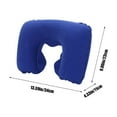BAOPAI Inflatable U-Shaped Travel Neck Pillow Ergonomic Design for ...