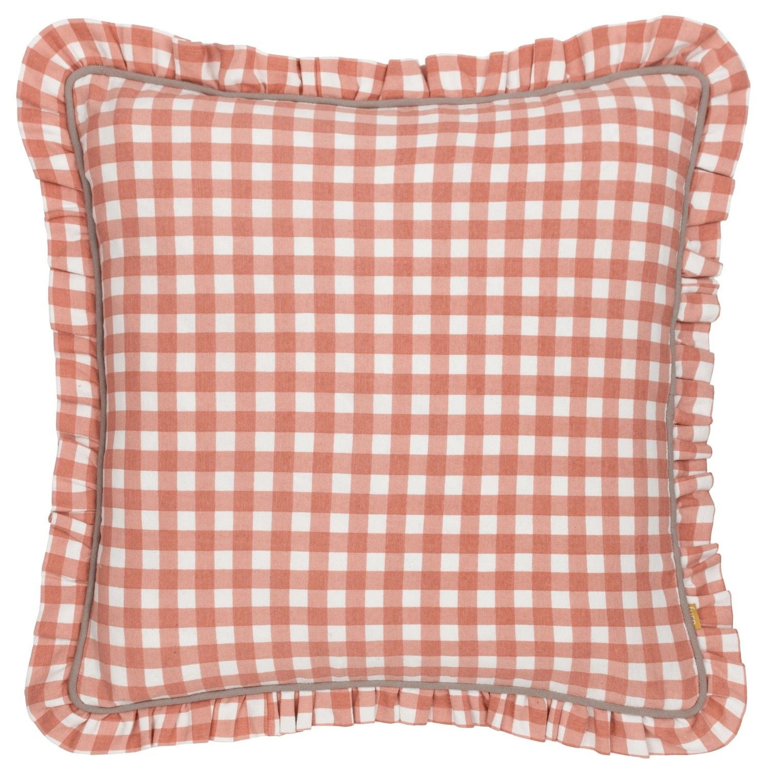 Click here for Furn Maude Reversible Gingham Cushion Cover 45cm X... prices