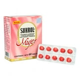Suplemento Alimenticio Sukrol Mujer 60 Tabletas multicolor 60 Tabletas ...