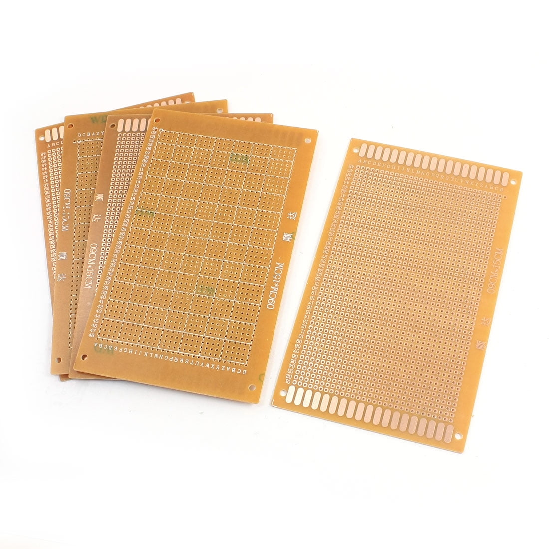 Unique Bargains 5Pcs Electronic DIY Prototype Matrix PCB Printed ...