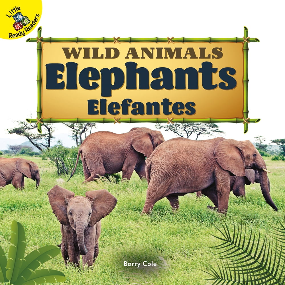 Pre-Owned Wild Animals: Elephants : Elefantes (Board book) - Walmart.com