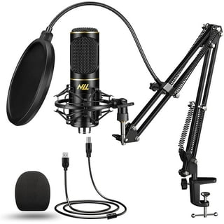Talent All-In-One USB Home Recording Studio, Vocal Booth, Microphone ...