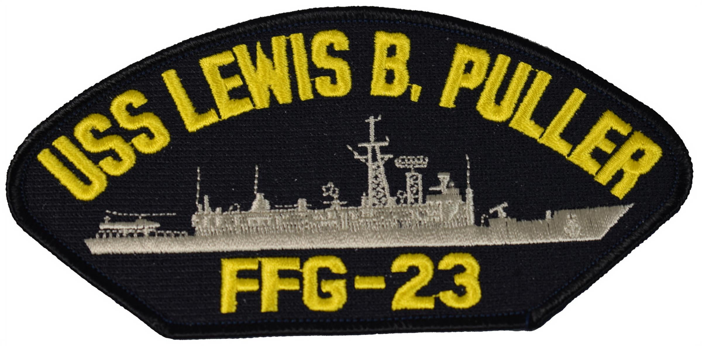 USS LEWIS B. PULLER FFG-23 SHIP PATCH - GREAT COLOR - Veteran Owned ...