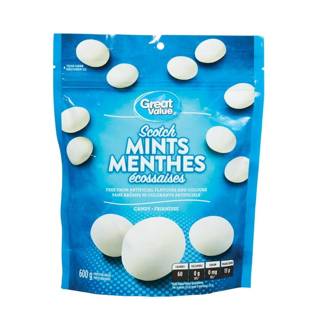 Great Value Scotch Mints Bag, 625 g - Walmart.ca