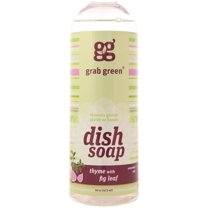 Grab Green Naturally-Derived, Biodegradable Liquid Dish Soap, Tangerine ...