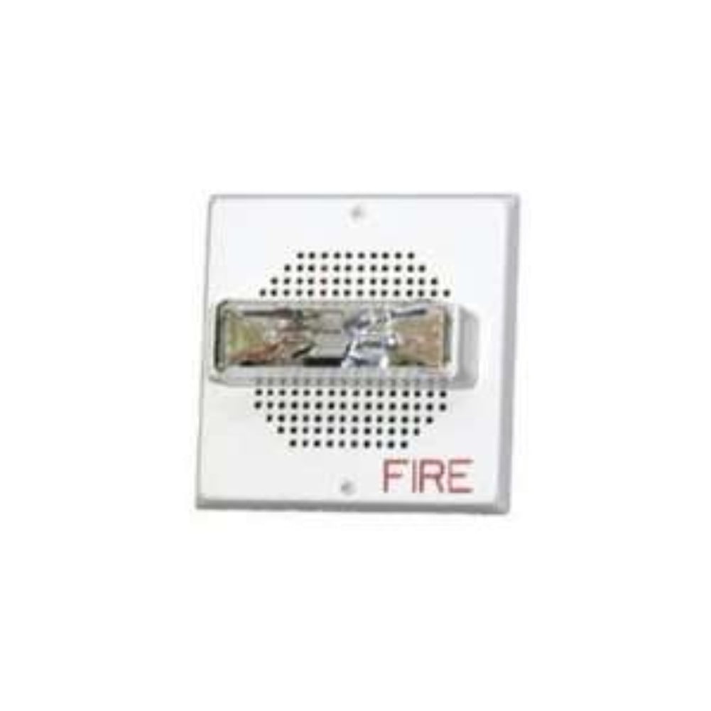 Cooper Wheelock ET70-24MCW-FW 109021 Fire Alarm Speaker Strobe, White ...