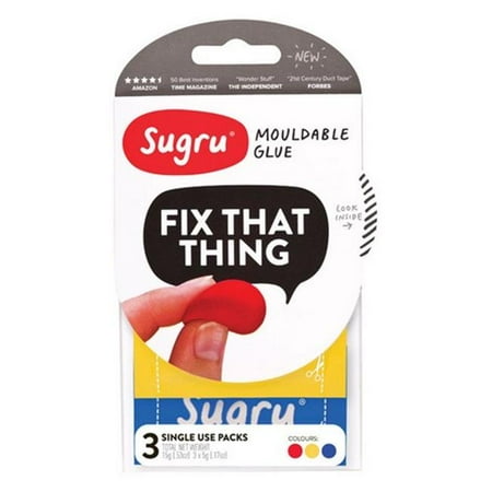 Sugru SRYB3 Fix That Thing Mouldable Adhesive | Walmart Canada