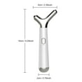 Neck Face Beauty Device Face Massager Sculpting Tool Y Vibrating Face Instrument Massage Lift