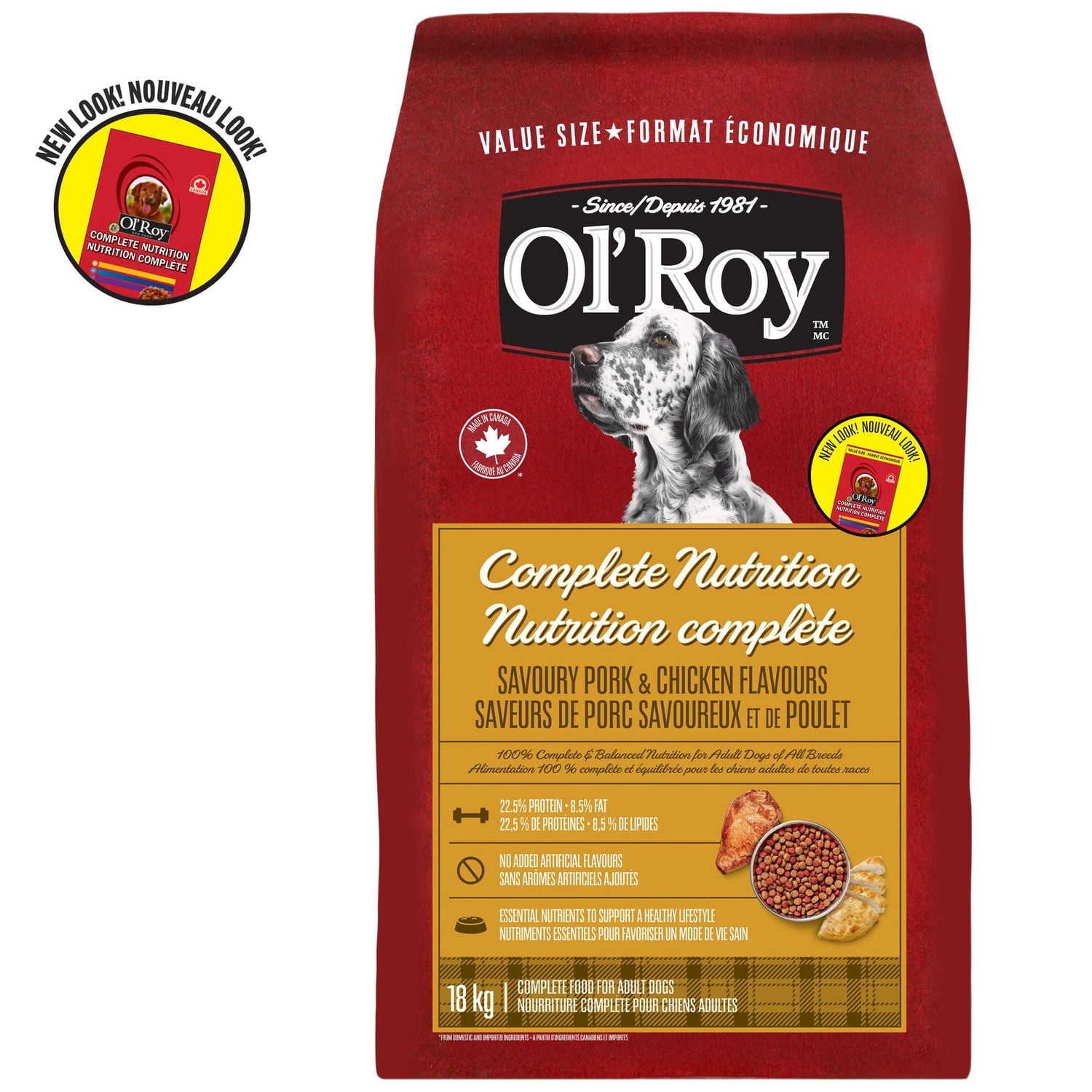 Click here for Olroy Complete Nutrition Savoury Pork & Chicken Fl... prices