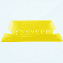 Hanging File Folder Tabs, 1/5 Tab, Two Inch, Yellow Tab/White Insert ...