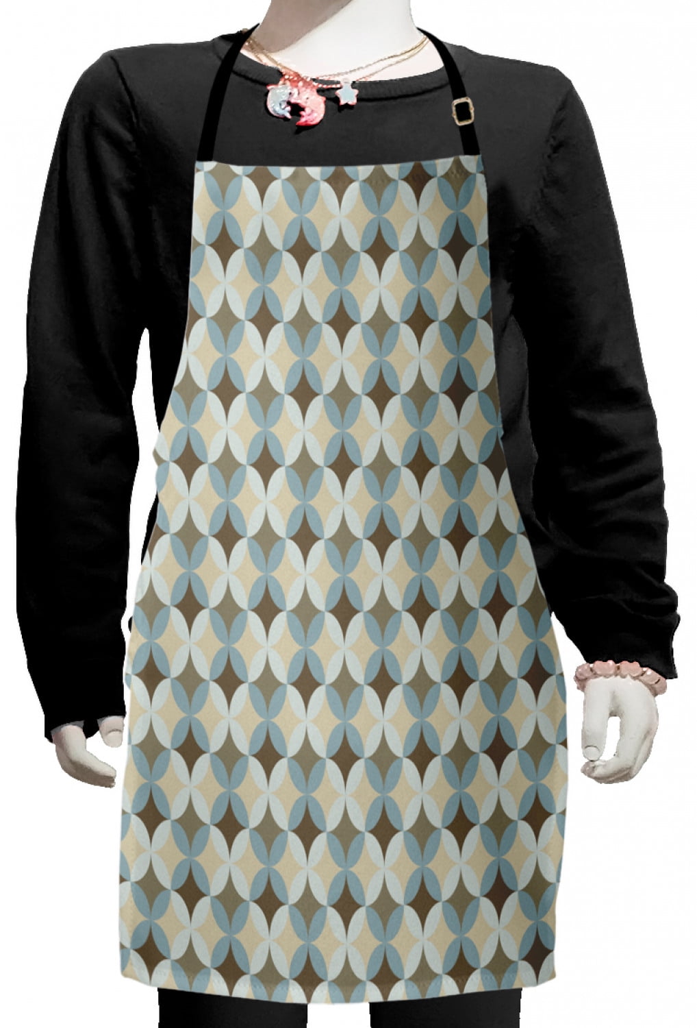 Geometric Kids Apron, Round Circles with Eastern Inspired Motifs ...