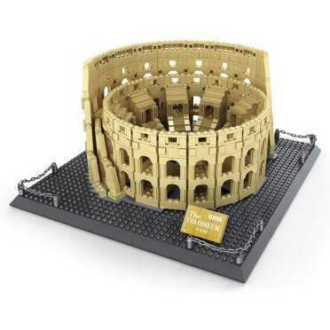 Free Shipping! Roman Colosseum Building Block Set ‚Äì 1756-Pieces ...