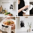 4Pcs 4 Styles Microfiber Cleaning Cloth Kitchen Dishcloths Bear ...