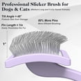 2PCS Slicker Brush for Dogs & Pet Comb,Professional Dog Grooming Brush ...