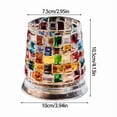 Hand Painted Rotating Whiskeys Glasses With 360 Degree Swivels Base And ...