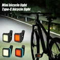 Front Rear Mini Bike Light - USB Rechargeable, LED Bicycle Waterproof ...